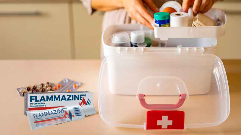 Flammazine: indications, utilité, effets secondaires, avec ou sans ...