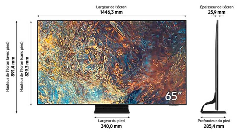 Test du nouveau téléviseur QN95 de Samsung