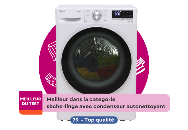 Les meilleurs sèche-linges avec condenseur autonettoyant