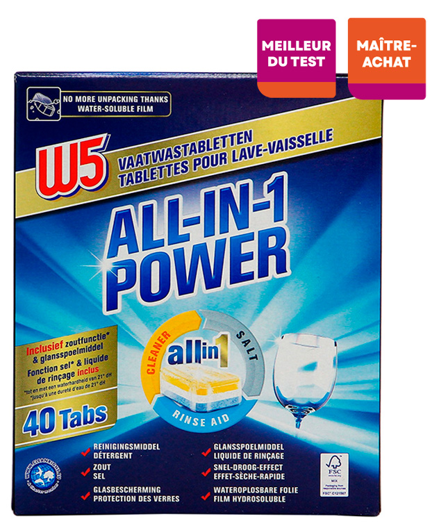 Les meilleures tablettes pour lave-vaisselle 2025