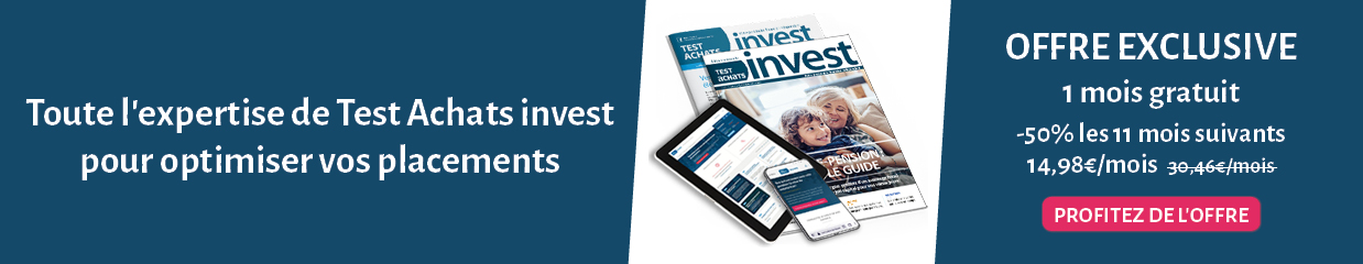 Vos avantages | Test Achats invest