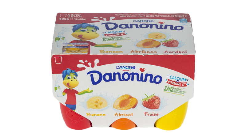 Danonino de Danone: enfin de vrais fruits!