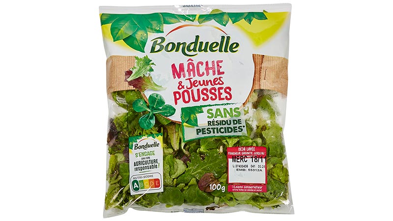 Mention malhonnête sur la salade « Bonduelle